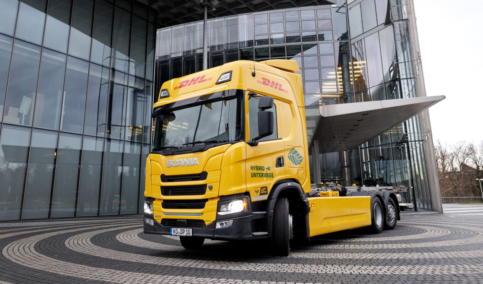 Scania and DHL pilot hybrid electric truck - FleetWatch